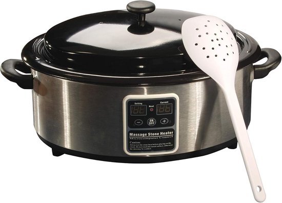 Professionele Hot Stone Verwarmer 6 Liter met Digitale ...