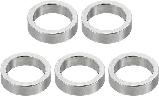 KARZO - M12 Standoffs - 5 Stuks - RVS - 12,2mm ID x 16mm OD x 4mm L ...