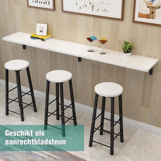 4 Pack Shelf Brackets - Countertop Support Bracket - Basin Bracket - Wall Shelf... | bol