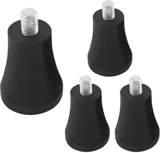 Rubberen meubelpoten verhoger 50 mm - Antislip vloerbeschermer voor ...