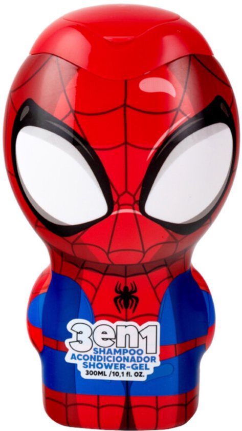 Corsair 3in1 Shower Gel, Shampoo & Conditioner Spiderman - 300 ml | bol