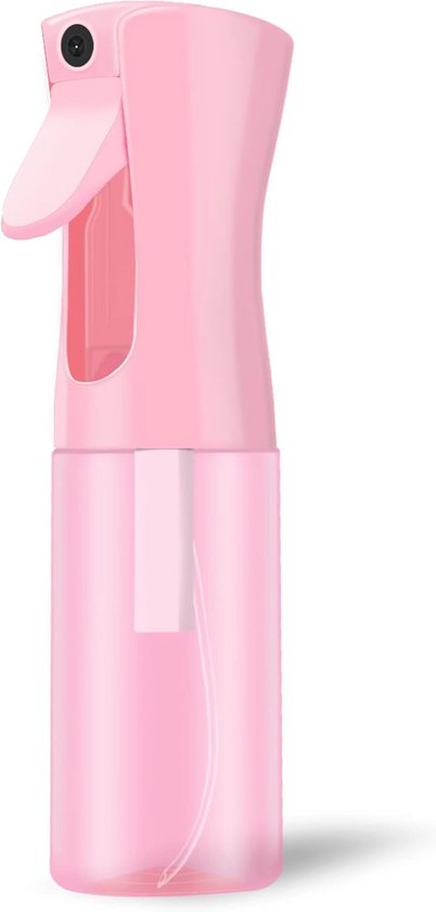 Navulbare spuitfles voor haarstyling en huidverzorging - 192 ml roze | bol