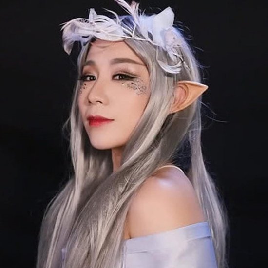 Pixie Elf Ears - Soft Latex Pointy Ear Tips - Elven Vampire Fake Ear ...
