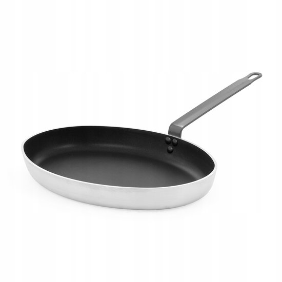 Aluminium vispan 40x29cm met Teflon Platinum Plus coating | bol