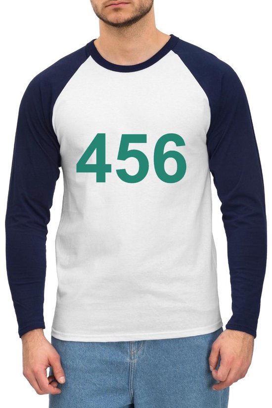 Seong Gi-Hun Speler Nummer Kostuum Heren Baseball Shirt Lange Mouw | bol