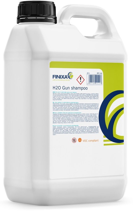 FINIXA H2O Reiniger voor verfspuiten - 20 liter | bol