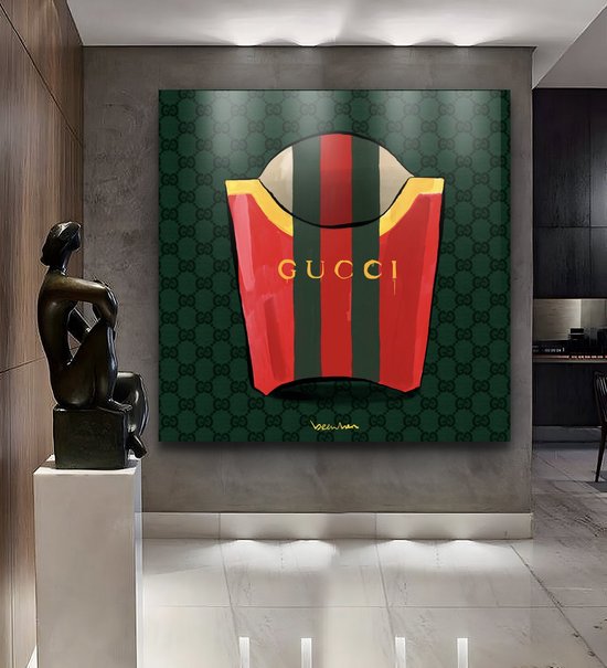 Gucci fast fries. Limited edition artpiece - Meerdere kleuren ...