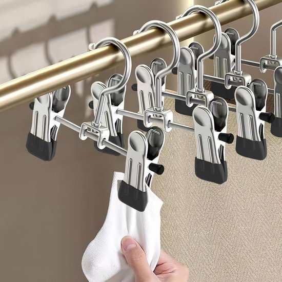 Green Glow - Multifunctionele metalen wasknijpers met antislip clips ...