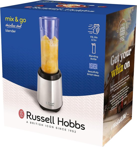 Blender & Smoothie Maker To Go – 23.500 RPM Krachtige Motor – Inclusief ...