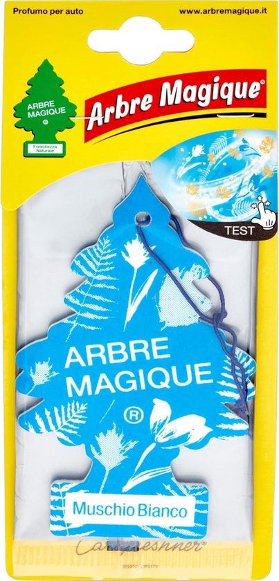 Witte Muskus Autoluchtverfrisser Houtachtige Geur Langdurig | bol