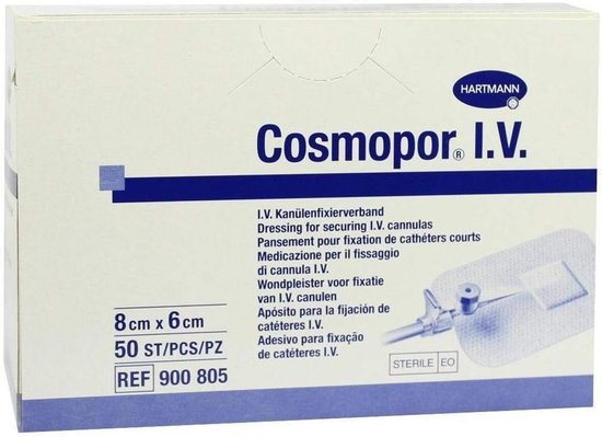 Infuuscanule fixeerverband 50 stuks - betrouwbare bevestiging | bol