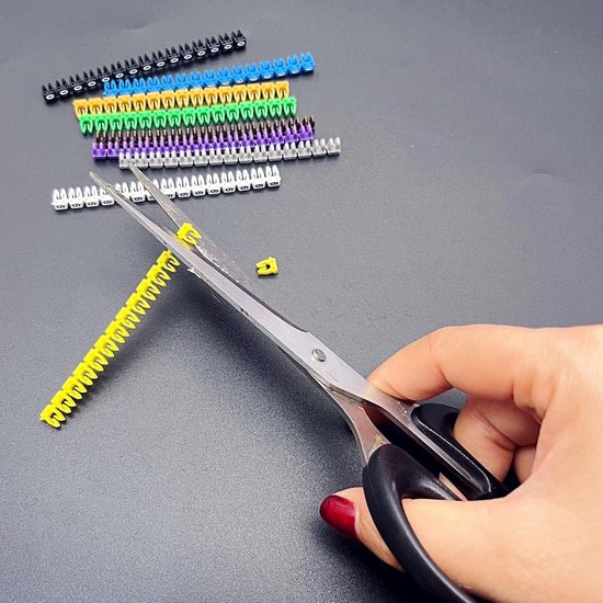 Allecta - Kabelidentificatienummers Kit 150 stuks ...
