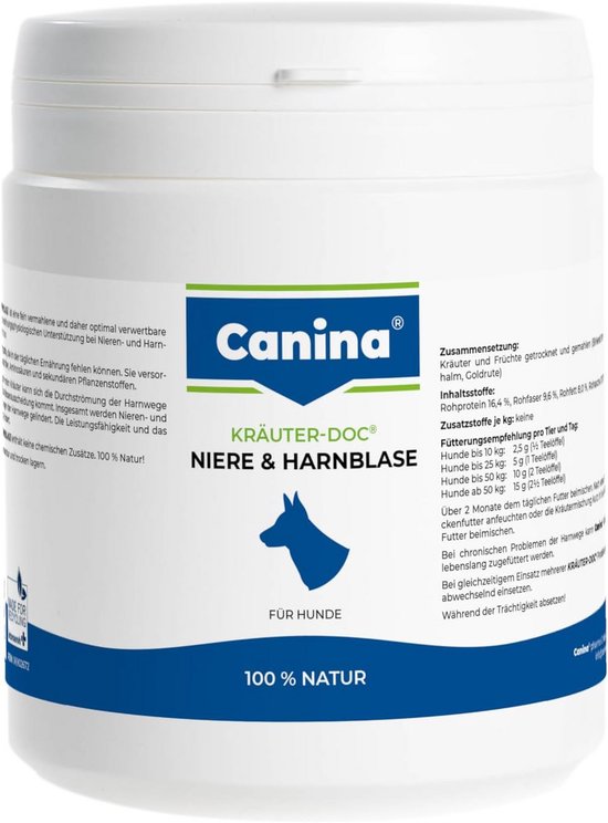 Kruidenmix voor Nier- en Blaasfunctie Hond 300g - 100% Natuurlijk ...