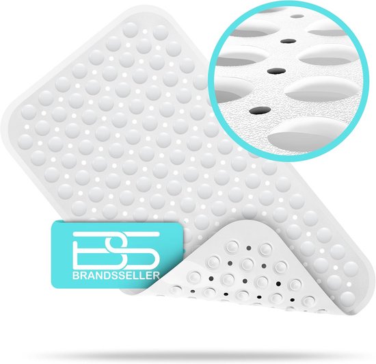 Anti-slip Douchemat met Noppen 70x38 cm | Waterabsorberende Badmat voor ...