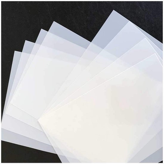 Mylar Stencil Vellen A3 - 6 Stuks - 125 Micron - Herbruikbaar | bol