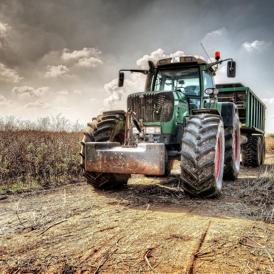 DIN-gecertificeerde kentekenplaten voor tractor en landbouwvoertuigen | bol
