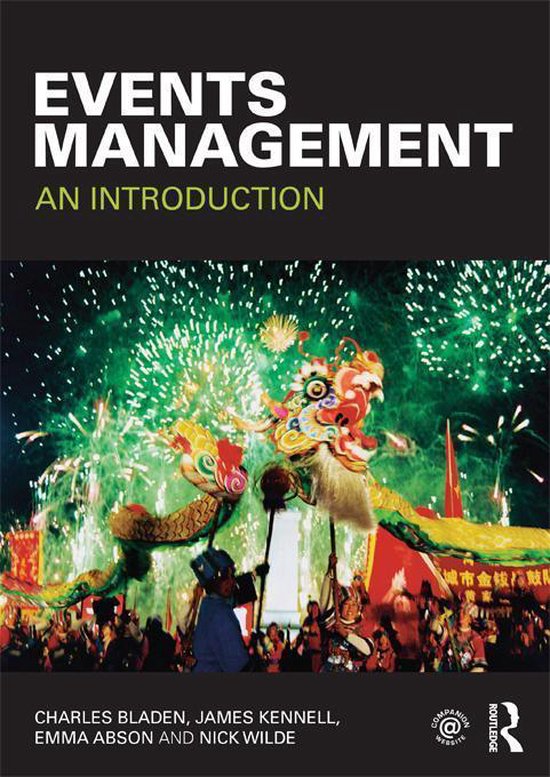 Events Management: An Introduction (ebook), Charles Bladen ...