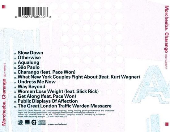 Charango, Morcheeba | CD (album) | Muziek | bol