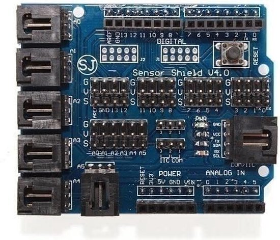 Sensor Shield V4.0 Sensor Uitbreidingsbord Voor Arduino Robot | bol.com