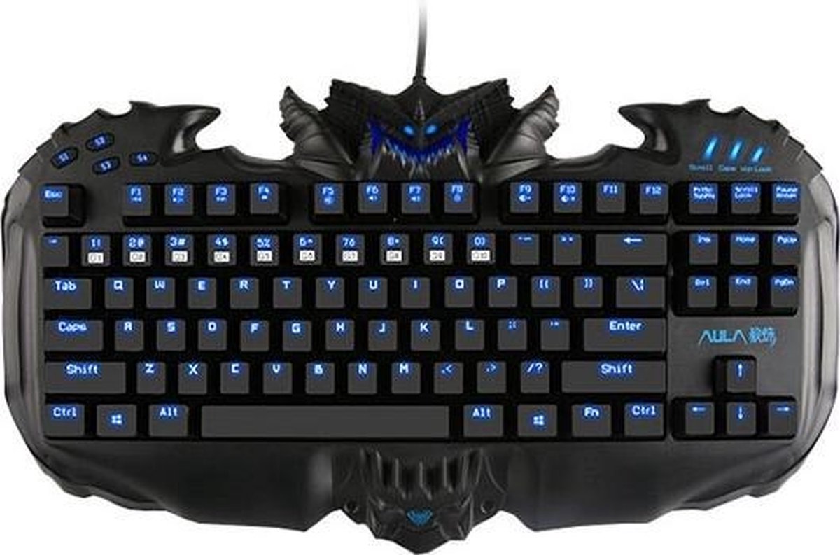 Aula Destroyers Multimedia Key Wired USB Gaming Keyboard met LED ...