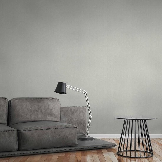 STRUCTUUR BEHANG - Wit Metallic - AS Creation Flavour | bol.com