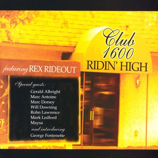 Ridin' High, Rex Rideout | CD (album) | Muziek | bol