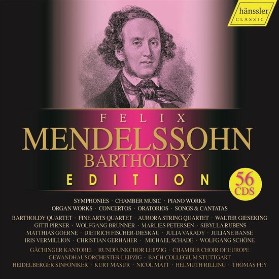 Various Artists - Felix Mendelssohn Bartholdy Edition (56 CD), various artists | Muziek | bol
