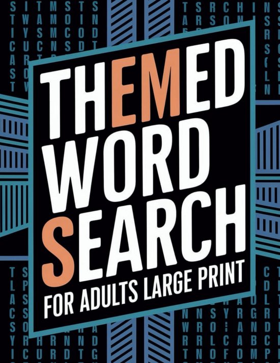 Groot Letter Puzzelboek Woordzoeker voor Volwassenen & Senioren - 100 ...
