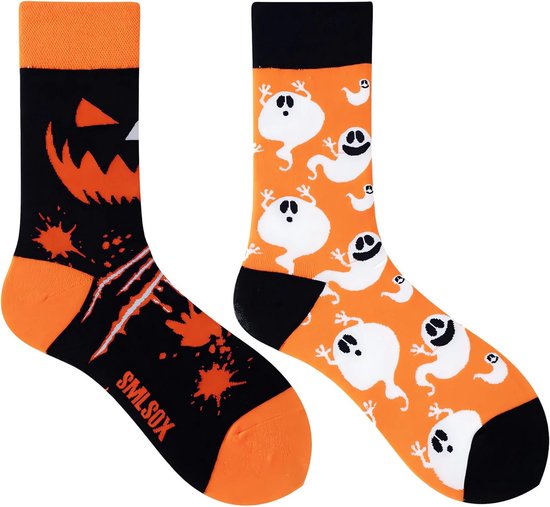 Grappige Sokken Unisex - Asymmetrisch Patroon met Dieren, Eten, Sport ...