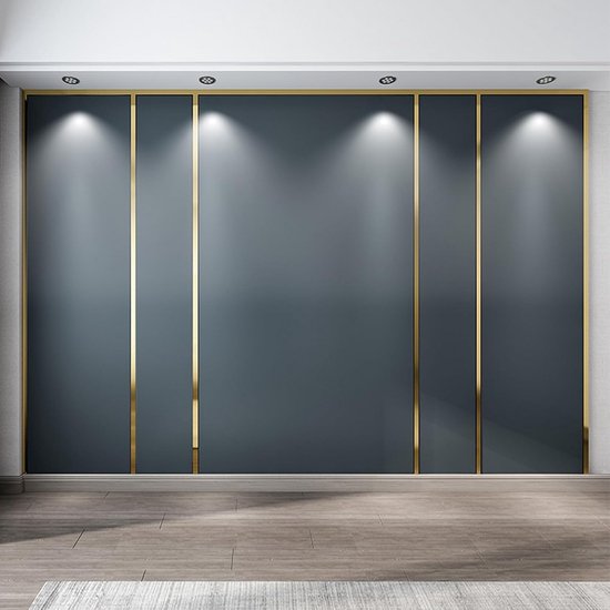 Zelfklevende Sierlijsten RVS - Decoratieve Plinten voor Wand, Spiegel ...