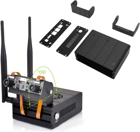 Metalen behuizing voor mini-computer - aluminium behuizing met ...
