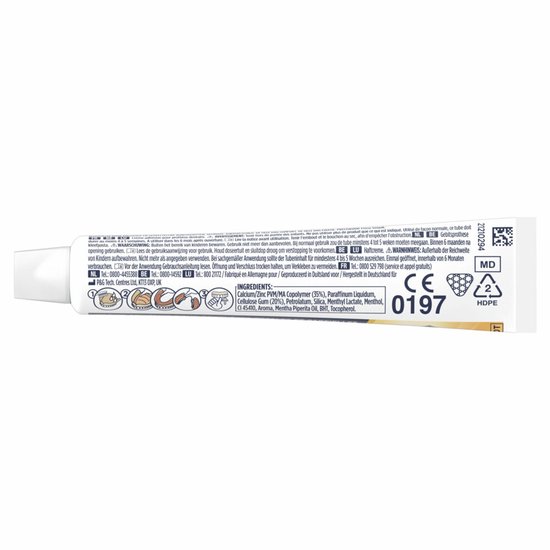 Fixodent Kleefpasta Ultimate Fresh 40 gr - Bulkverpakking - 10 stuks | bol