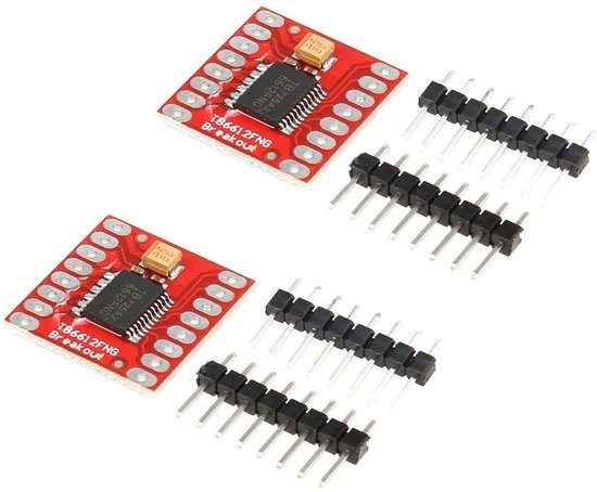 2 Stuks Dual Motor Driver Module voor DC Motoren 1A PWM Sturing | bol