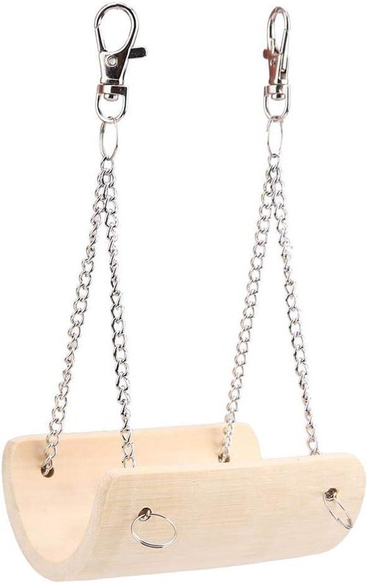 Hangende Hamster Swing met Bell - Leuk Speelgoed voor Kleine Huisdieren ...