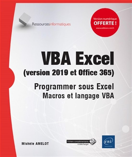 VBA Programmeren voor Excel 2019 en Office 365: Macros Automatisering ...