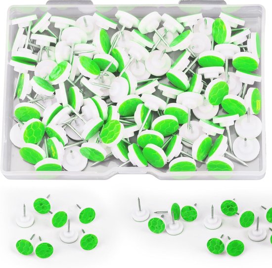 100pcs Reflective Trail Tacks - Glow in the Dark - Hunting Trail ...