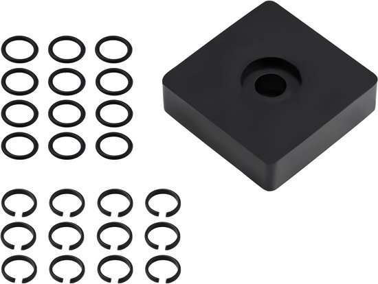 12 Sets 3/8" Impact Retaining Ring Clip - Impact Friction Rings met O ...