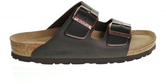 Rohde Moca Leder Slippers Tweeband maat 36 | bol
