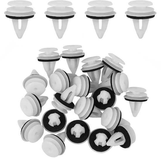 - Autobevestigingsclips 50 stuks voor autodeur bekleding - Bumper ...