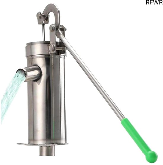 RFWR® Handmatige tuinpomp met lange handgreep - Efficiënte waterpomp ...
