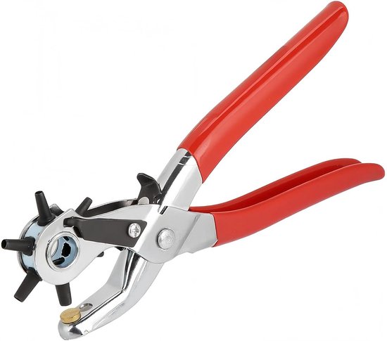 Hand pons tang stevig leer ponsen riem gat pons voor papier kaart riem ...