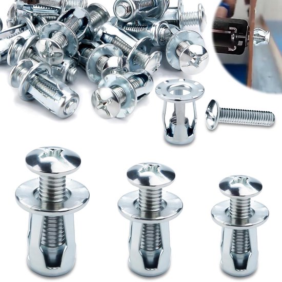 Allecto Plus - 45-delige set Pluggen en Ankernoten voor Holle Wand ...