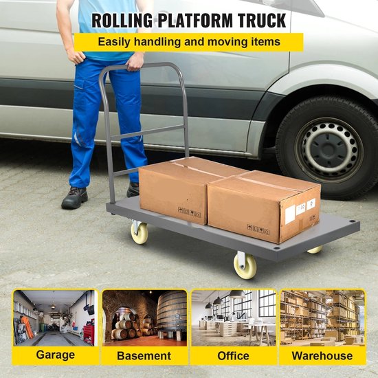 Platformwagen – Plateauwagen – Transportwagen – Magazijnwagen ...