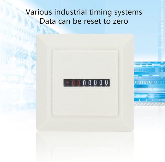 Meter Mechanical Hour Counter, 220V High Accuracy Electronic Industrial ...