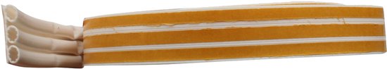 Tochtband - Wit - Kunststof - Ellen - Ellen Universeel 9 x 7 mm x 6 m ...