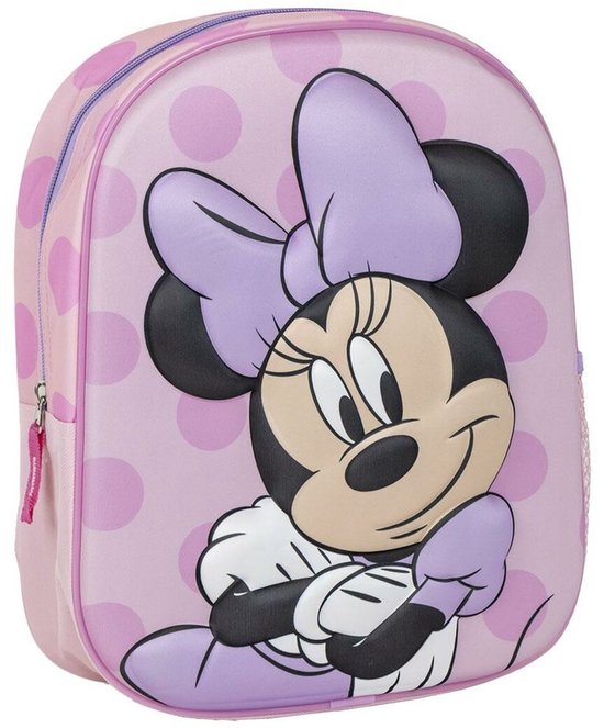 Schoolrugzak Minnie Mouse Roze 25 x 31 x 10 cm | bol