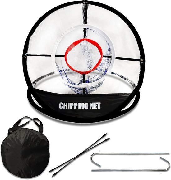Golf oefennet - Chippingnet - 50x50cm - 3 gaten - Nauwkeurigheid en ...