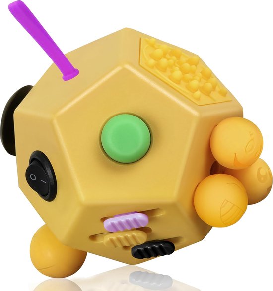 Fidget Cube 12 Sides - Fidget Toys Cube Antsy Labs Original Fidgets ...