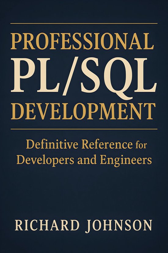 Professional PL/SQL Development (ebook), Richard Johnson ...