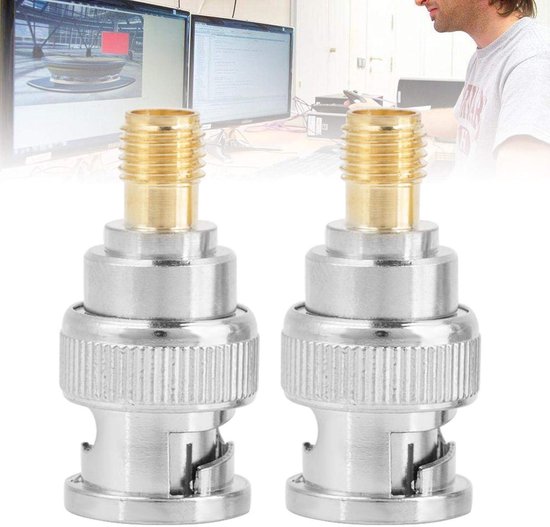 Allecto Plus - BNC naar SMA-adapter voor RF-connectie | Coaxiale connector met... | bol